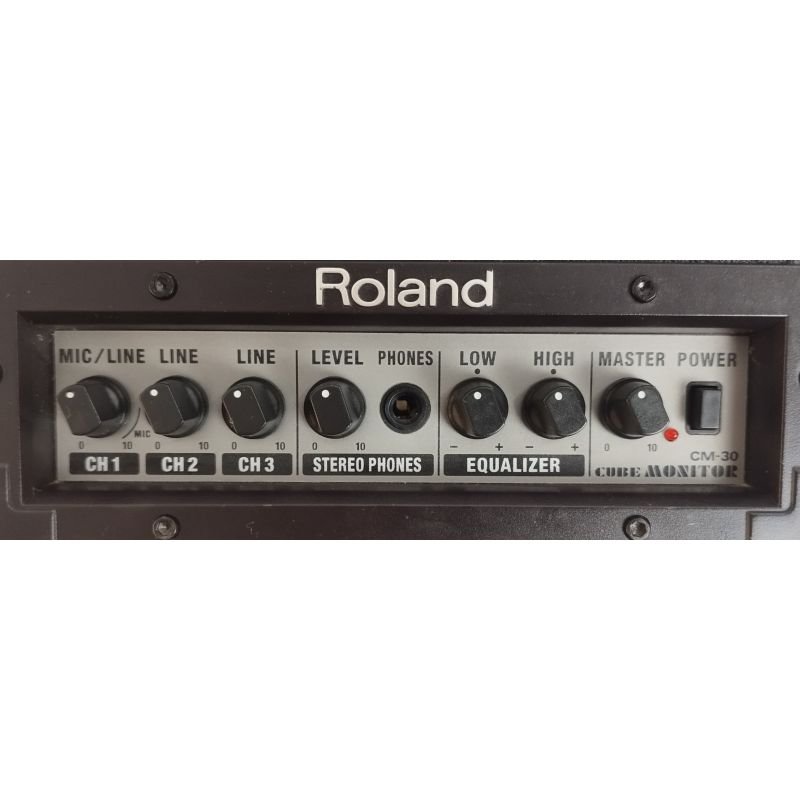LOJA PRO BAIXO - AMPLIFICADOR ROLAND MONITOR CM-30