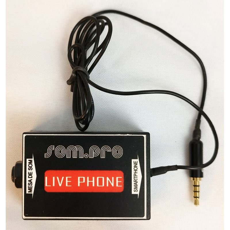 LOJA PRO BAIXO - INTERFACE SOM PRO LIVE PHONE